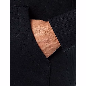 Nike Men's Sportswear Club Fleece Full Zip Hoodie, Fleece Zip-Up Hoodie Men, Black/Black/White, M