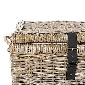 happimess Caden Storage Trunk, 46", Natural