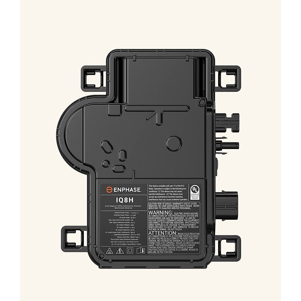 ENPHASE IQ8H Microinverter (MC4)