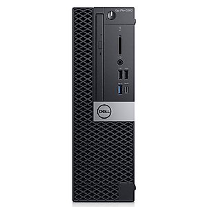 Dell OptiPlex 5060 Intel Core i7-8700 3.2GHz 8GB 256GB DVDRW Windows 10 Pro SFF PC D5HVN (Renewed)