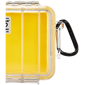 Pelican 1040 Micro Cases (Yellow/Clear) and (Blue/Clear)