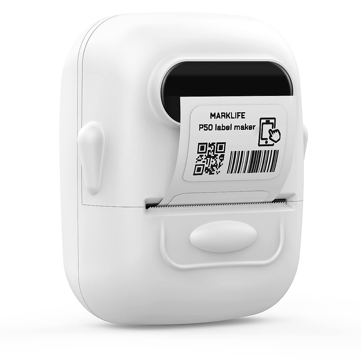 MARKLIFE P11 Label Makers Machine with 4 Tape,Mini Portable Thermal Mobile Sticker Maker for Cabinet Organizer&Home Organization (Green)