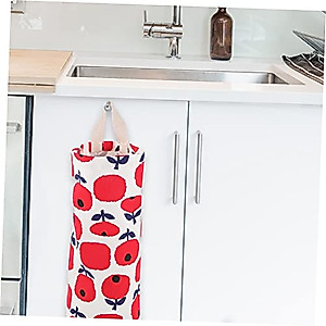 Zerodeko garbage bag storage bag plastic bag storage organizer bag holder for plastic bags grocery store bag holder Plastic Bag Holder grocery bag dispenser fabric storage rack hanging