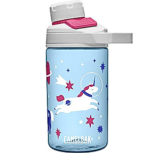 CamelBak Chute Mag Kids BPA Free Water Bottle with Tritan Renew, 14oz, Space Unicorns