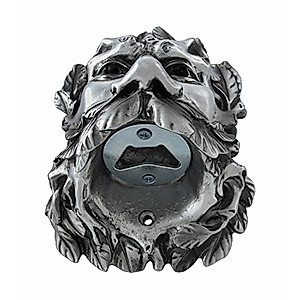 Bronze Finish Celtic Greenman Wall Mounted Bottle Opener