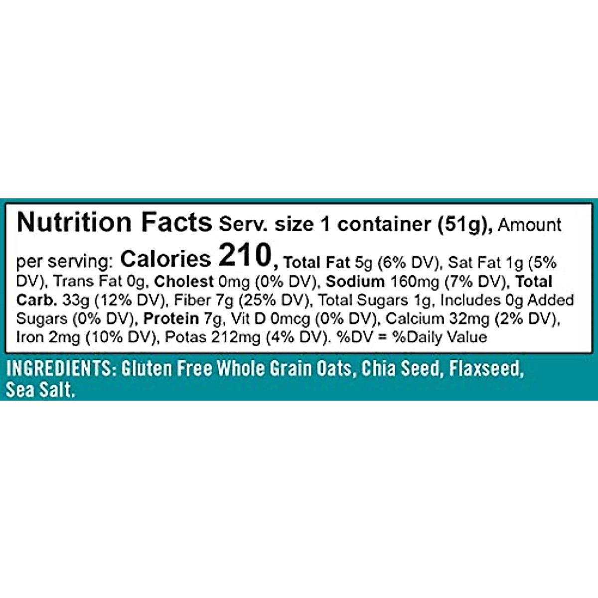 Bob's Red Mill Gluten Free Oatmeal Cup, Classic with Flax/Chia (Pack of 12)