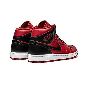 Jordan Mens 1 Mid 554724 660 Reverse Bred - Size 13