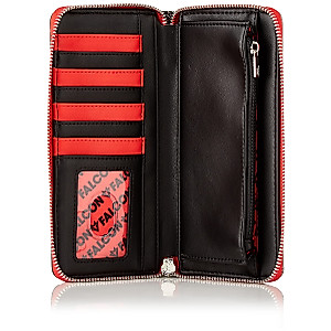 Loungefly x Marvel Falcon Cosplay Zip-Around Wallet