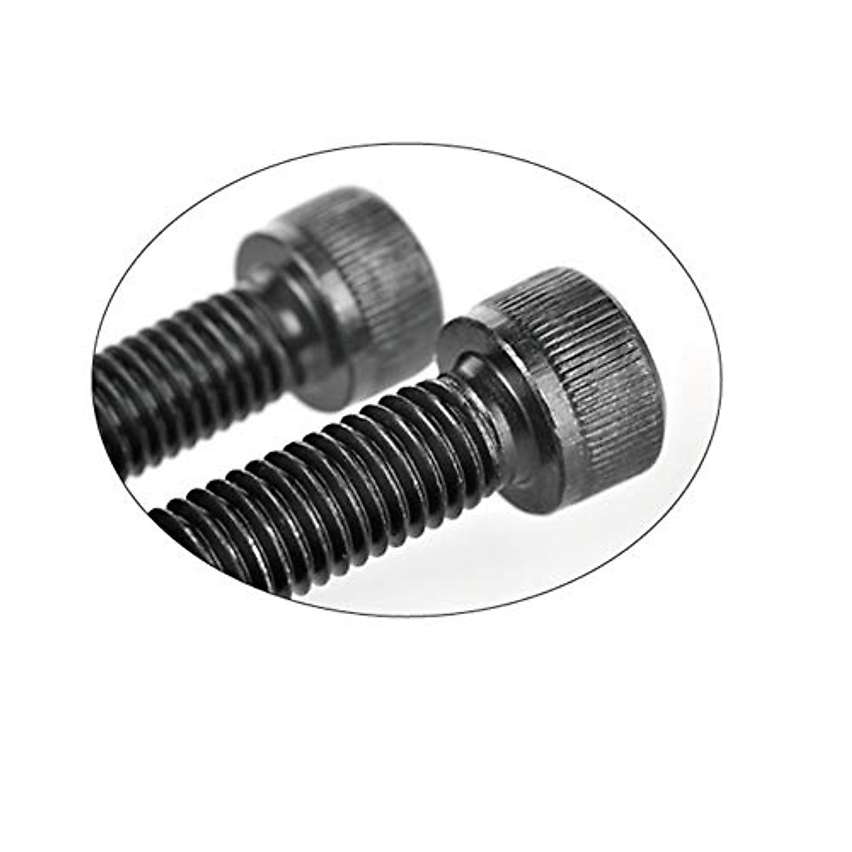 FullerKreg M3-0.5 x 12mm Alloy Steel Socket Cap Screw, (pkg of 100),ISO 4762, Hex Drive, Class 12.9, Black Oxide Finish