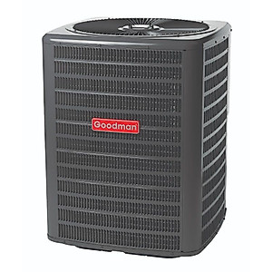 Goodman 4 Ton 14.3 SEER2 Single Stage R410A AC Heat Pump Outdoor Condenser Unit for Home HVAC Split Systems - Cooling and Heating