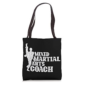Mixed Martial Arts Coach Funny Black Belt Kung Fu Graphic Tote Bag