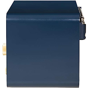 Crosley CR3036D-NV Tribute Vintage AM/FM Bluetooth Radio, Navy