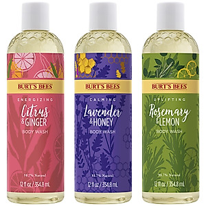 Burt's Bees Body Wash With Citrus & Ginger, 12 Oz, Packaging May Vary