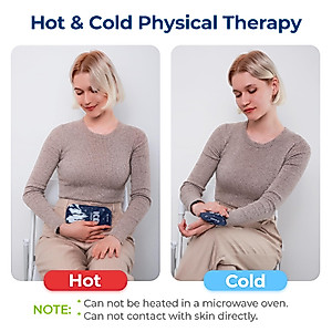 AUVON Ice Packs for Insulin Cooler Travel Case, Reusable 180G Gel Ice Packs Keep Insulin Medication Cool 8-10h in Diabetic Travel Case, Suitable for Cold & Hot Therapy, Pain Relief (2 Packs)