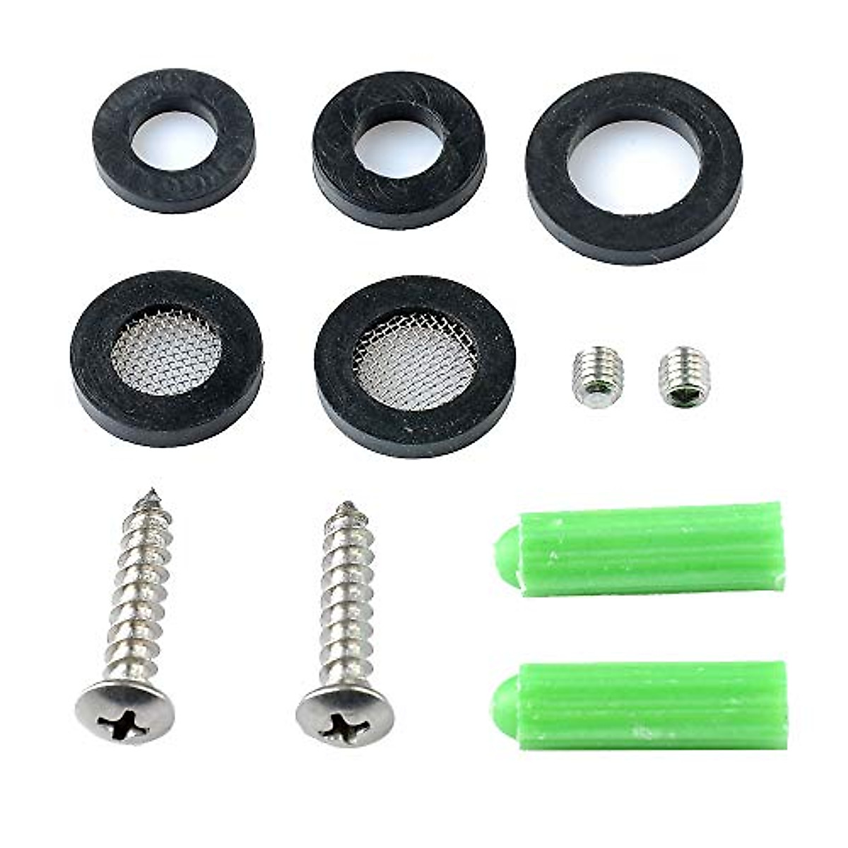 Aquaterior Upgraded Pre-Rinse Commercial Kitchen Faucet with Sprayer 44" Height Wall Mount Double Handle with Add-On 12" Rotatable Spout Pull Down for 2/3 Compartment Sink CUPC NSF CEC