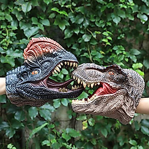 Dinosaur Toys Puppets for Kids, t rex Dinosaur playset Toys Dino Claw for Boys, 6 pcs