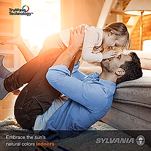 Sylvania LED TruWave Natural Series PAR30 Light Bulb, 75W Equivalent, Efficient 9W, Medium Base, Dimmable, 3000K, White - 1 Pack (40914)