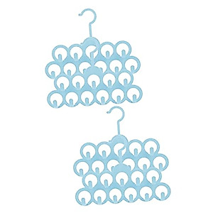 Levemolo Coat Hanger Scarf Hanger Plastic Clothes Hangers Clothing Storage Bags 4 Pcs Belt Holder for Closet Skirt Jean Hanger Closet Hanger Organizers Closet Hat Rack Closet Organizers Bra