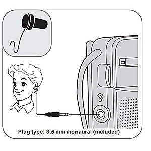 Panasonic RF-P50d Pocket AM/FM Radio Silver RF-P50D