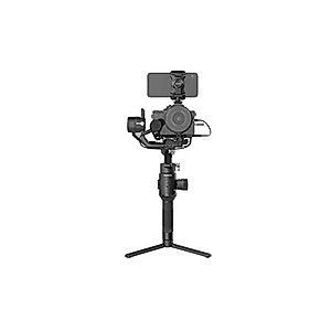 DJI Ronin-SC Pro Combo - Camera Stabilizer 3-Axis Gimbal Handheld for Mirrorless Cameras up to 4.4 lbs / 2kg Payload for Sony Panasonic Lumix Nikon Canon with Focus Wheel, Black