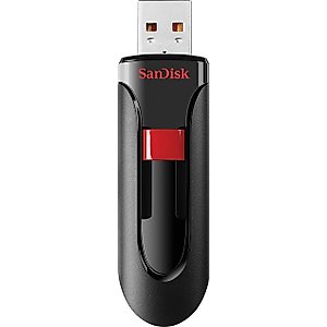 Sandisk Cruzer Glide Flash Drive USB 2.0 32 GB