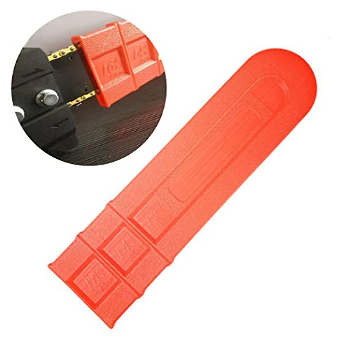 CurcKua 1PC Chainsaw Bar Blade Protective Cover Scabbard Universal Guide Plate Scabbard Cover for Garden Tools