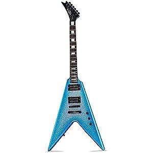 WestCreek CERBERUS Solid Body Electric Guitar, V Heavy Metal Guitar, Right Handed, Rounded End Frets, Bone Nut, Rosewood Fretboard, Mahogany Body
