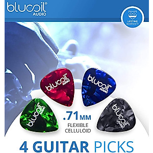 Orange Amps Terror Stamp 20W Hybrid Valve Solid State Guitar Amplifier Bundle with Blucoil 10' Straight Instrument Cable (1/4"), 2-Pack of Pedal Patch Cables, and 4-Pack of Celluloid Guitar Picks