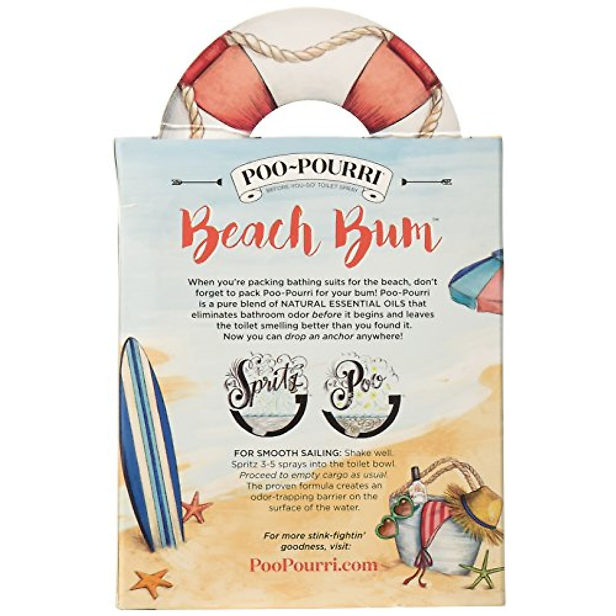 Poo-Pourri Before-You- go Toilet Spray, 4, Tropical Hibiscus & Ship Happens Scent, 4 Fl Oz