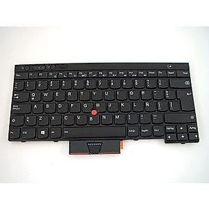 Bayjebu Parts for Lenovo ThinkPad T430 T430i T430s Keyboard Latin Spanish Backlit LAS 04X1243