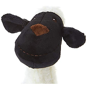 Outward Hound Scruffles Lamb Plush Squeaky Dog Toy, Small