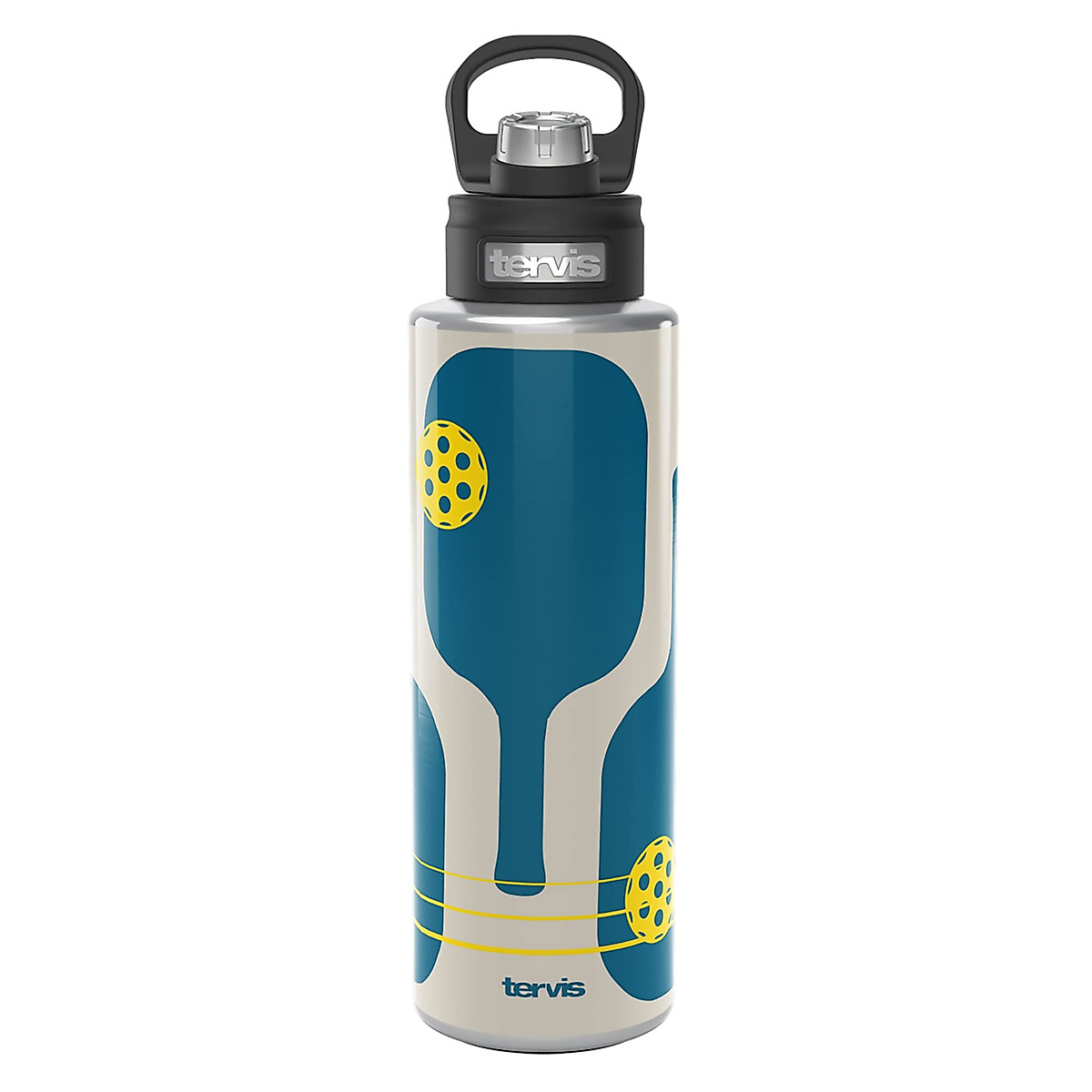 Tervis Pickleball Pro Water, 40oz Wide Mouth Bottle, Stainless Steel