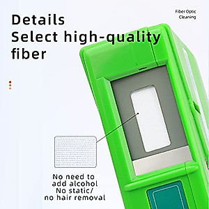 Optical Fiber Connector Cleaner Cassette Reel Cleanings 500+ Times for FC/SC/ST/LC/MU/D4 Connector