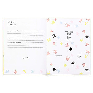 C.R. Gibson B248-22583 Baby Book with Gift Box, "Hello Baby" Gender Neutral, 8.75'' W x 11.25'' H