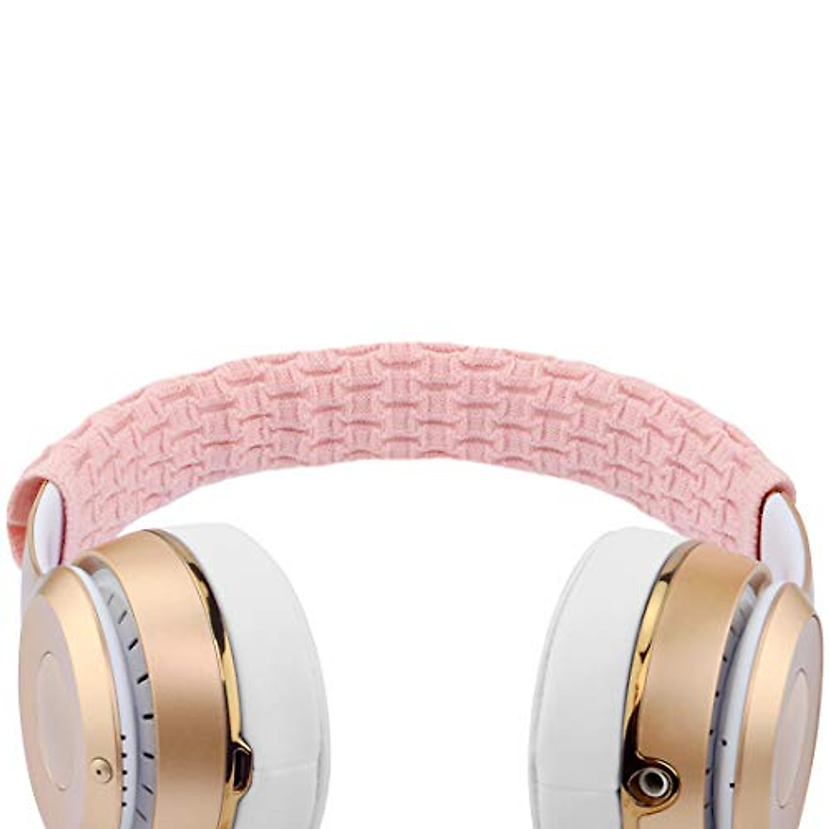 Geekria Headphone Headband Cover Compatible with Beats, Bose, AKG, Sennheiser, Sony, Audio-Technica Replacement Headband Cover/Headband Protectors/Top Pad Protector Sleeve (Pink)