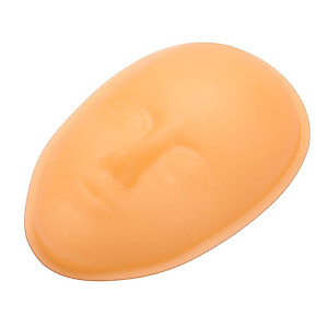 Tattoo Practice Skin Head 5D Eyebrow Eyebrow Practice Skin Silicone Practice Skin Tattoo Mannequin Training Head Face For Beginners[2#]