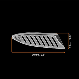 PATIKIL PP Safety Knife Cover Sleeves for 3.5" Paring Knife, 5 Pack Knives Edge Guard Blade Protector Universal Knife Sheath for Kitchen, White