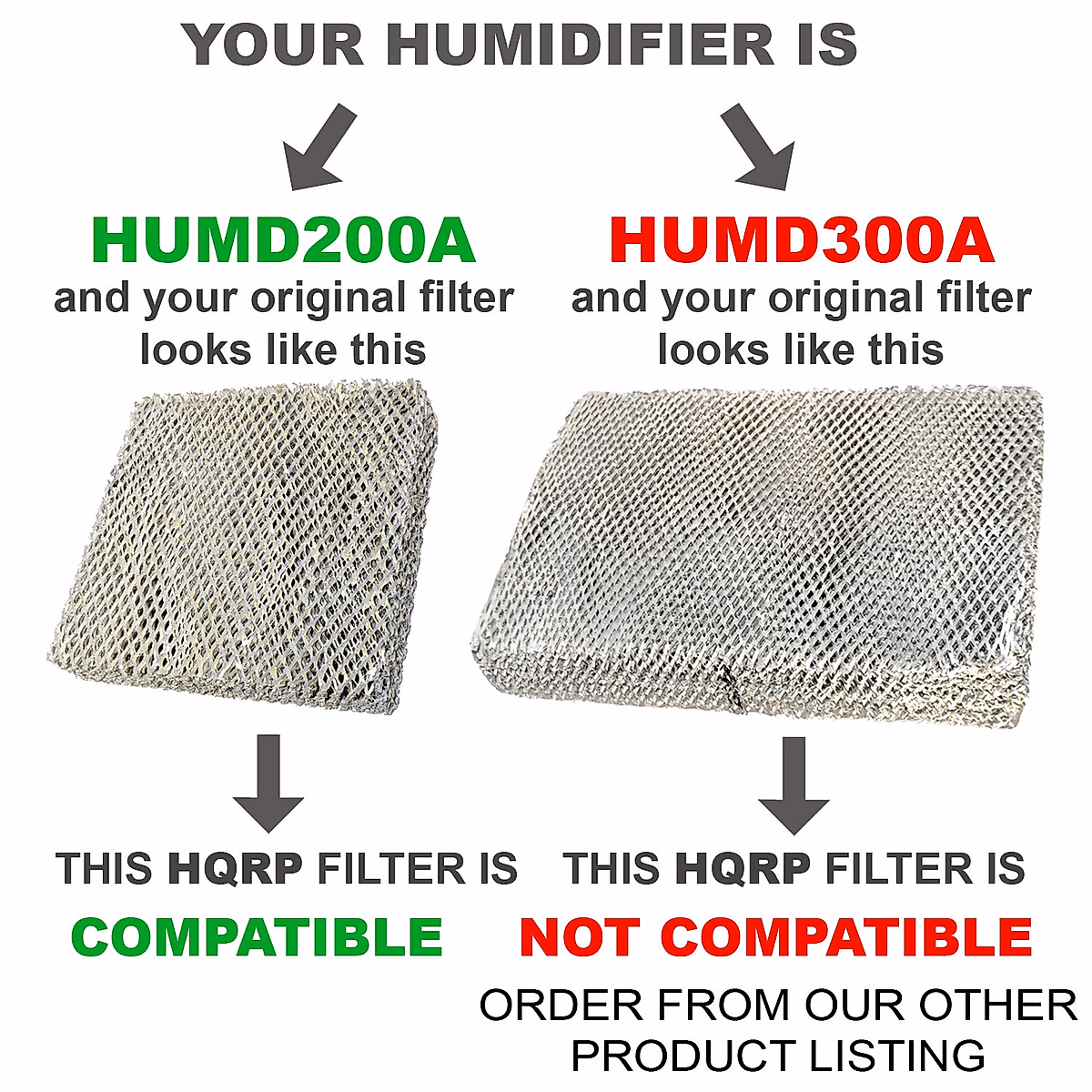 HQRP 2-pack Water Filter compatible with GeneralAire 570 570M 570A Whole House Humidifiers; GA10, ReservePro 7900, BestAirPro A10-PR A10PR Replacement