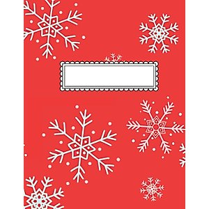 Natale | Quaderno a Righe | Quaderno Scuola | Quaderno Tema Natale: Quaderno a Righe con margine a tema Natale | pagine 100 (Italian Edition)