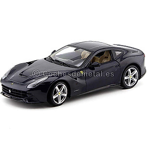 Hot wheels BCJ73 Ferrari F12 Berlinetta Blue 1/18 Diecast Model Car by Hotwheels