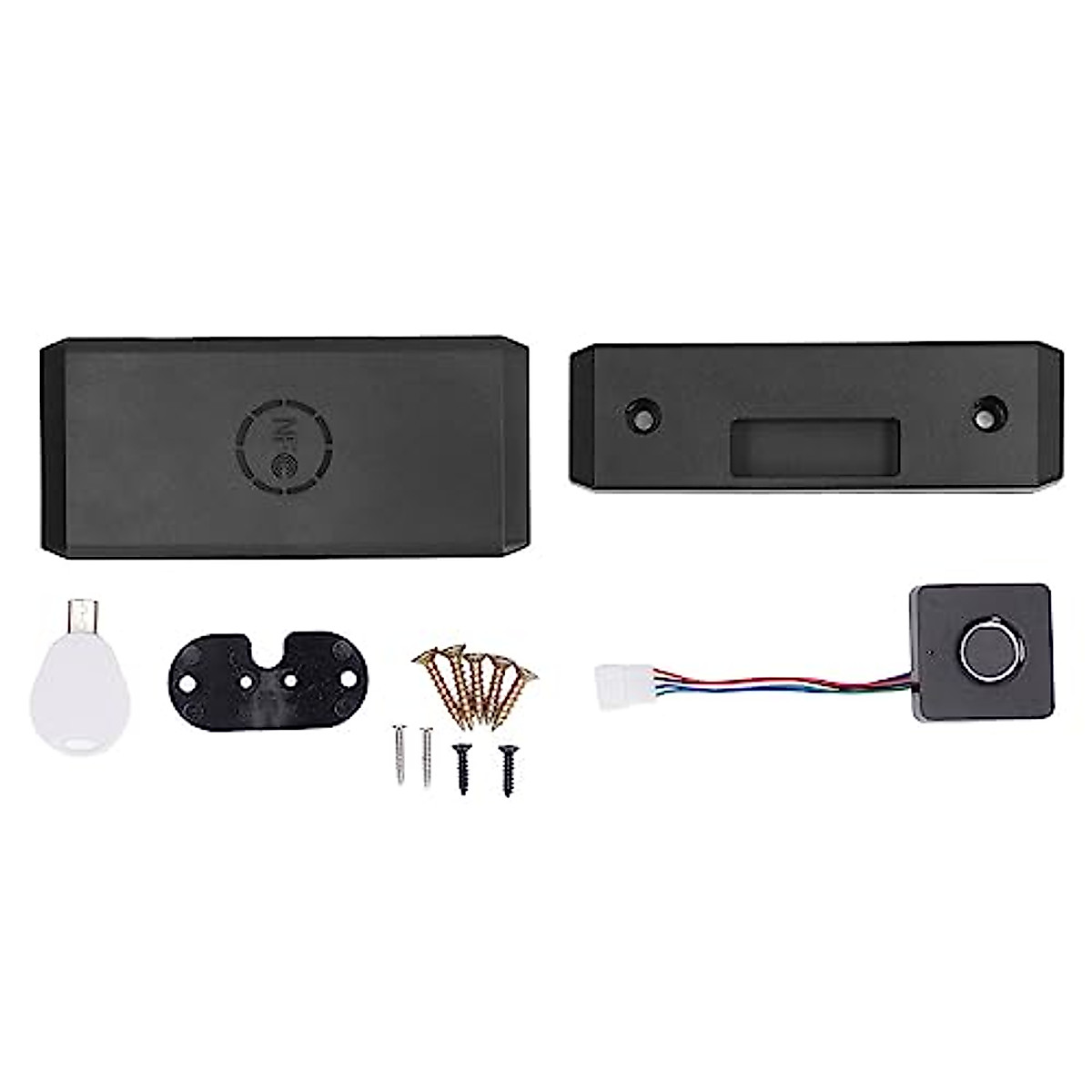 Fingerprint Lock, Keyless Electronic Lock App Unlocking Easy Installation for Drawer