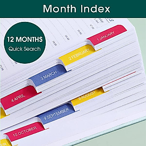 Daily Planner 2023, To Do List Notebook Planner Weekly and Monthly with Sticky Notes, Soft Cover 300 Pages (6x8") (Pink)