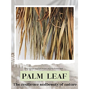 Straw Visors for Women, Visors for Women Wide Brim, Beach Hats for Women Foldable, Hand Woven Sun Hats for Women (Smoky)