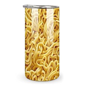 Instant Noodles Funny Coffee Mug Stainless Steel Travel Insulated Tumbler Double Wall Water Cup 10 Oz