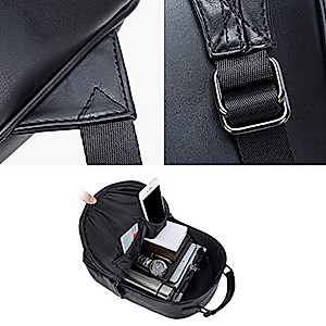 TENDYCOCO 3D Skull Shaped Backpack Gothic Rivet Shoulder Bag Realistic Skeleton Embossed Backpack