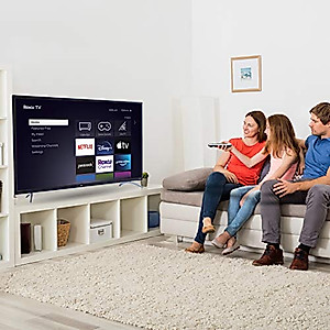 RCA 65-inch 4K UHD Roku Smart Flat Screen LED TV, 2022 Model,Black