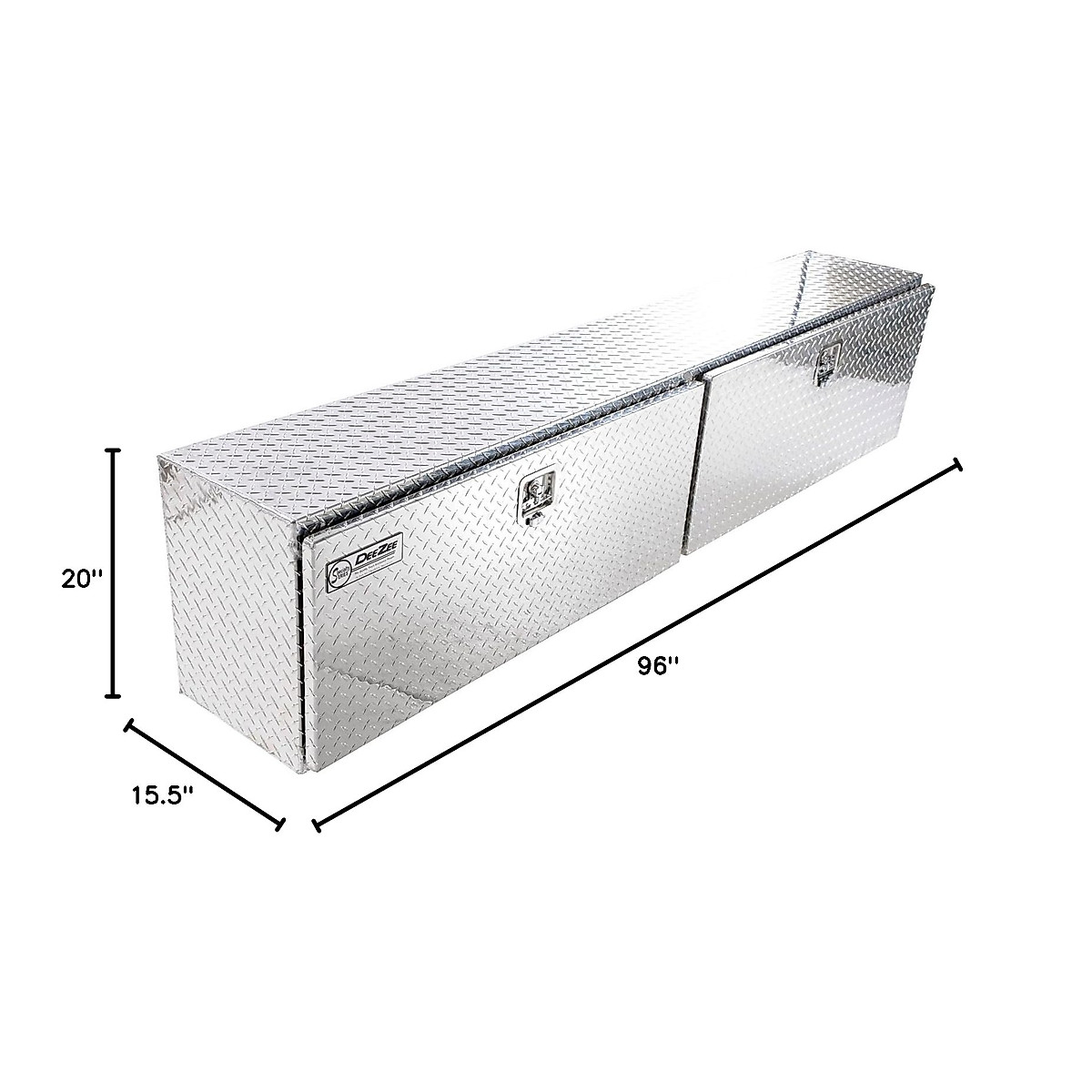 Dee Zee DZ67 Brite-Tread Aluminum Topsider Tool Box