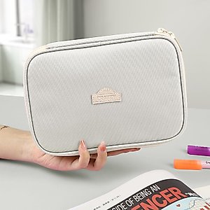Pencil Case - Large Stationery Pen Bag, School Classroom Office Supplies, Gift for Students Teen Girls, Big Capacity Pencil Pouch