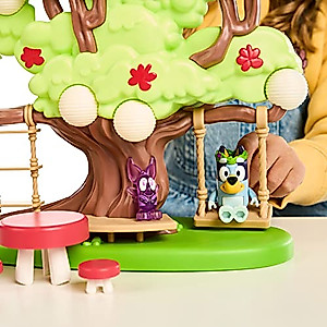 Bluey Tree Playset with Secret Hideaway, Flower Crown and Fairy Figures and Accessories
