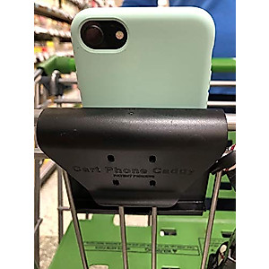 Cart Phone Caddy - Smartphone Holder for Shopping Cart - Safely Secures Cell Phone While you Shop